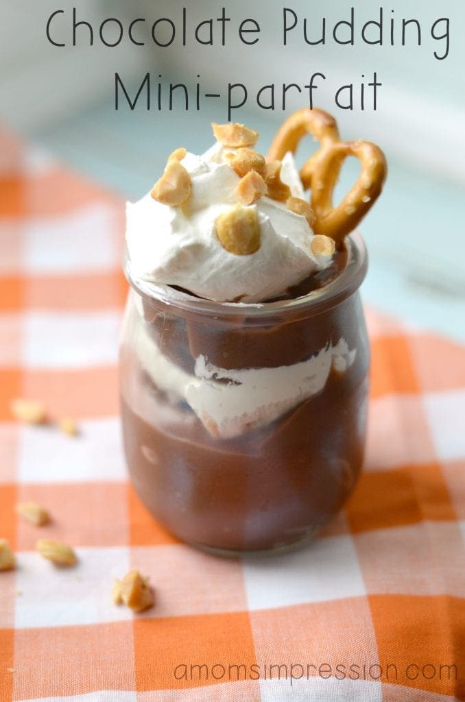 Chocolate Pudding Mini-Parfait - A Mom's Impression | Recipes, Crafts ...