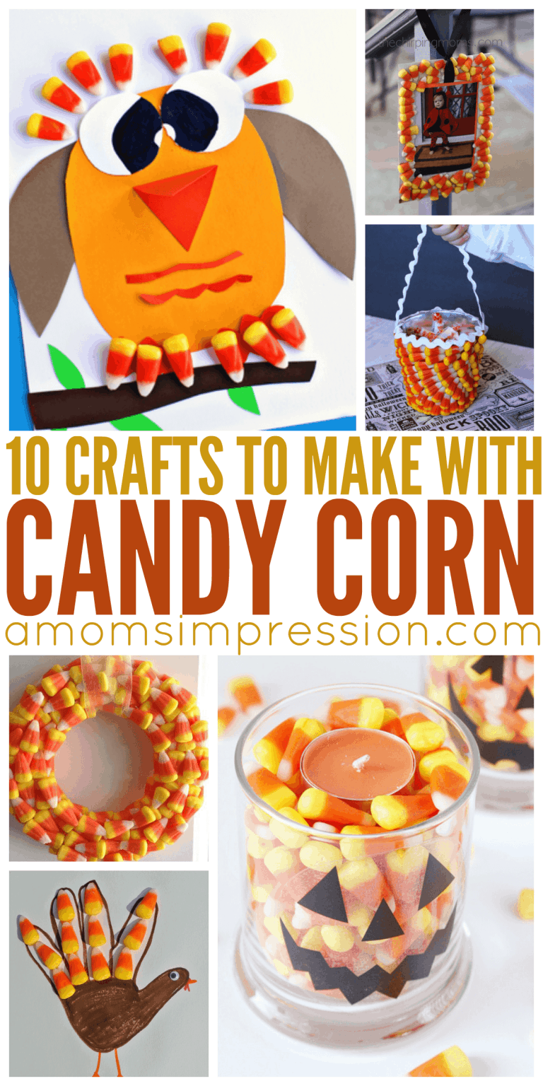 10 Amazing Candy Corn Crafts For Kids - A Mom's Impression | Recipes ...