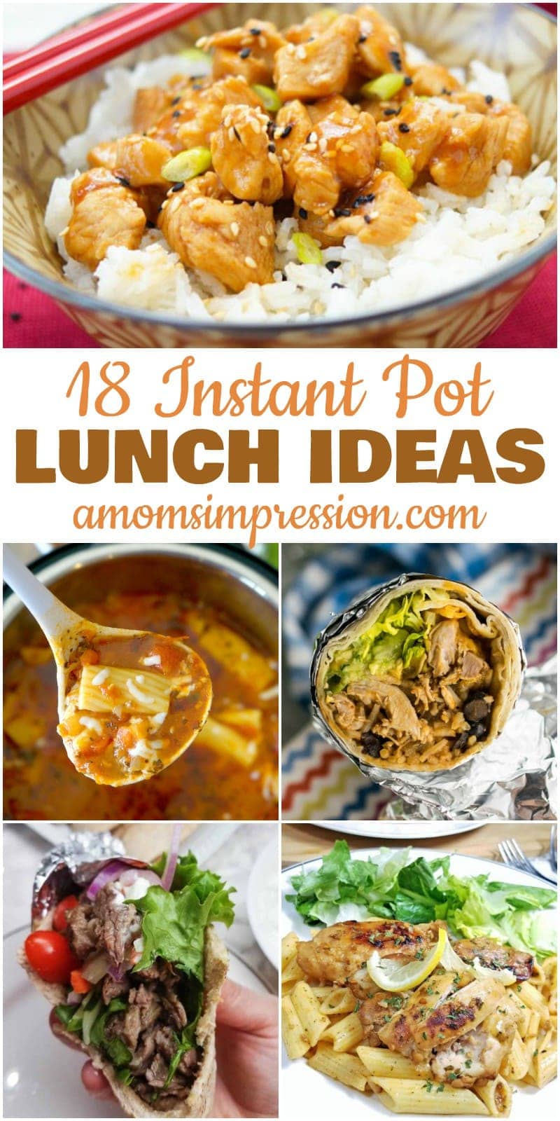 18 Quick And Easy Instant Pot Lunch Ideas For Your Family 18 Quick And Easy Instant Pot Lunch Ideas For Your Family