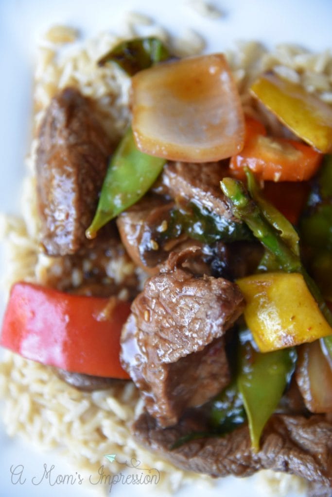 Simple 20 Minute Beef Stir-Fry with Rice Recipe