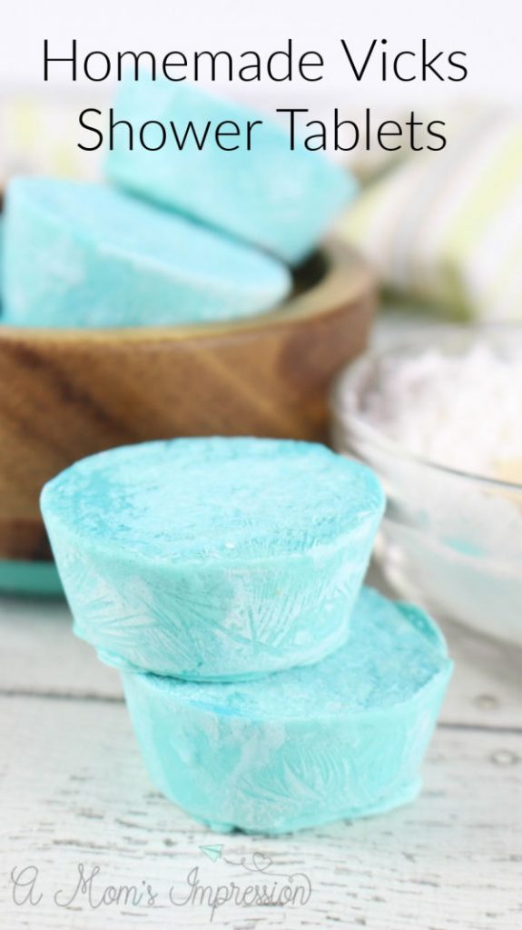 Simple And Easy To Make Homemade Vicks Shower Tablets