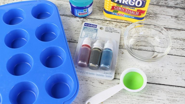 Simple and Easy to Make Homemade Vicks Shower Tablets