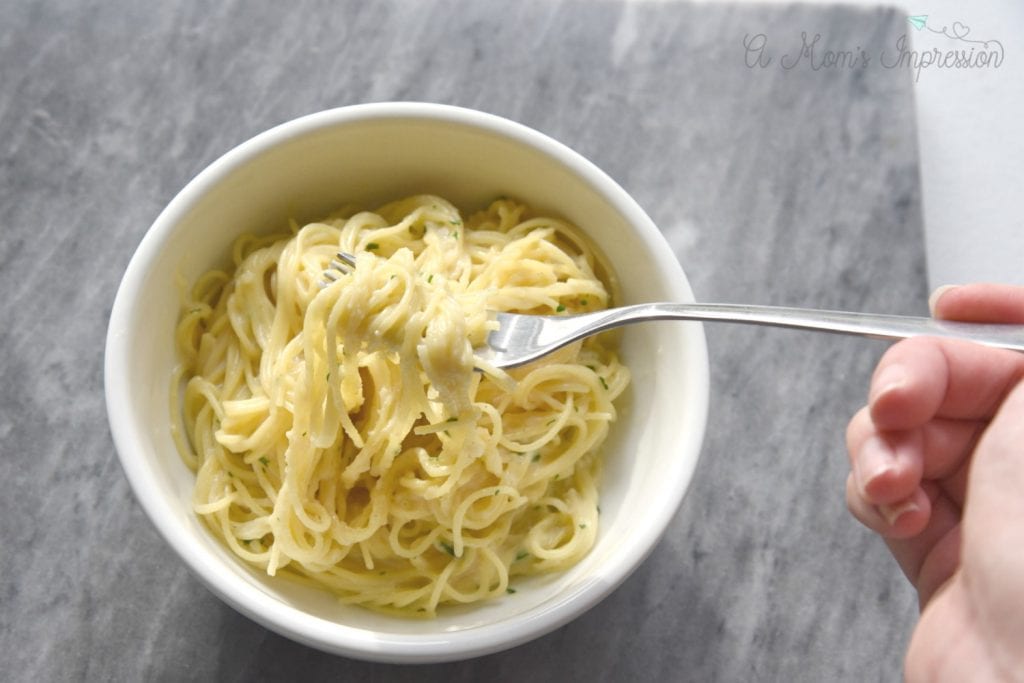 Creamy One Pot Garlic Parmesan Noodles Recipe