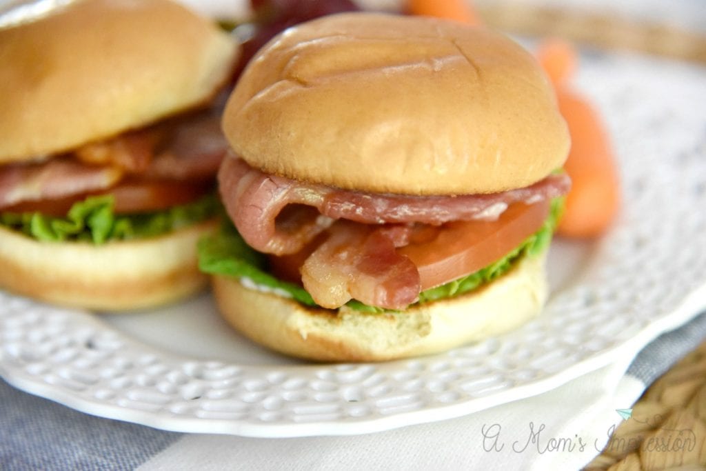 Back to School Favorites - Kid Friendly Mini BLT Sliders - A Mom's ...
