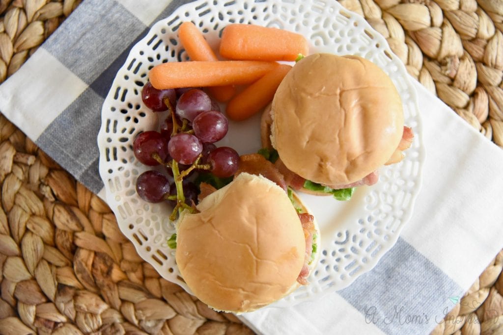 Back to School Favorites - Kid Friendly Mini BLT Sliders - A Mom's ...