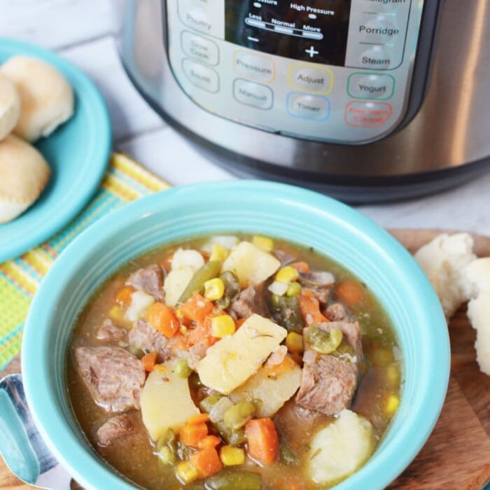 Easy Instant Pot Beef Stew Recipe - A Mom's Impression