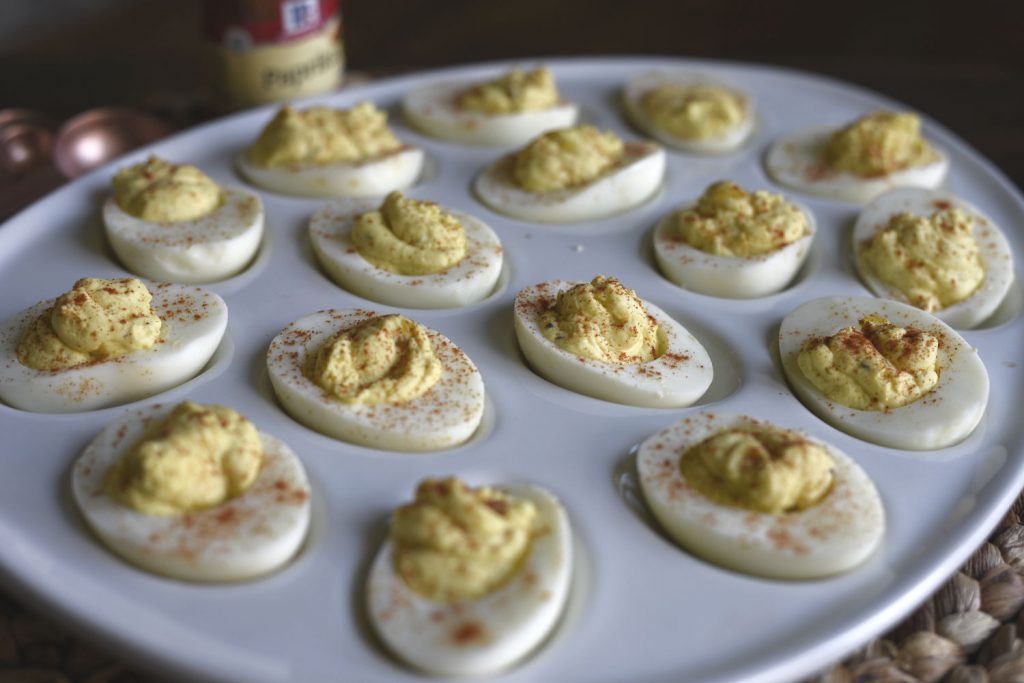 My Grandma's Deviled Eggs with Relish Recipe - A Mom's Impression | Recipes, Crafts ...
