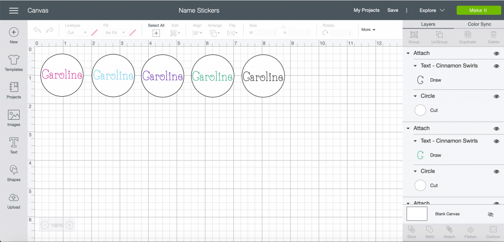 Introducing My Cricut Explore Air 2 and Name Sticker Tutorial